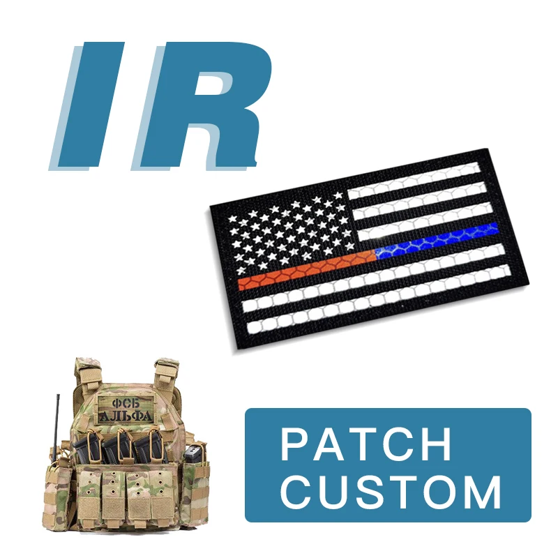 custom-embroidery-PVC-name-text-iron-on-patches-sew-on-bagde-military ...