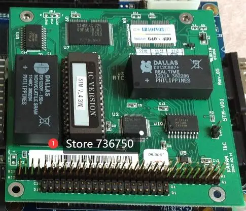 Memory Card Stm-v01 Rev.05 Bd-000167 For Swf 586 Cpu Swf550(pc410 ...