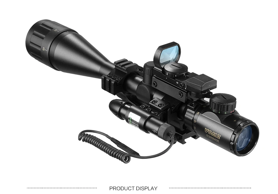 VOMZ 6-24x50 AOEG Scope Rangefinder Rifle Scope With Holographic 4 ...
