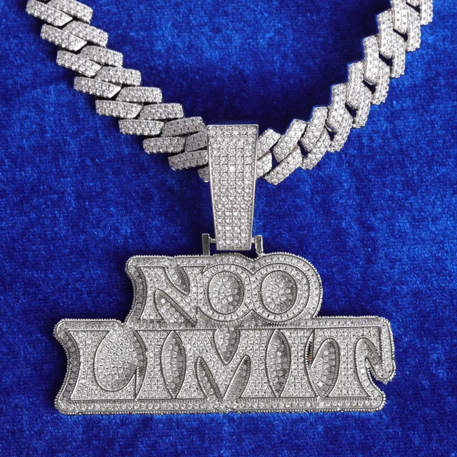 Custom Name Plates Pendant for Men White Gold Plated Hip Hop Jewelry ...
