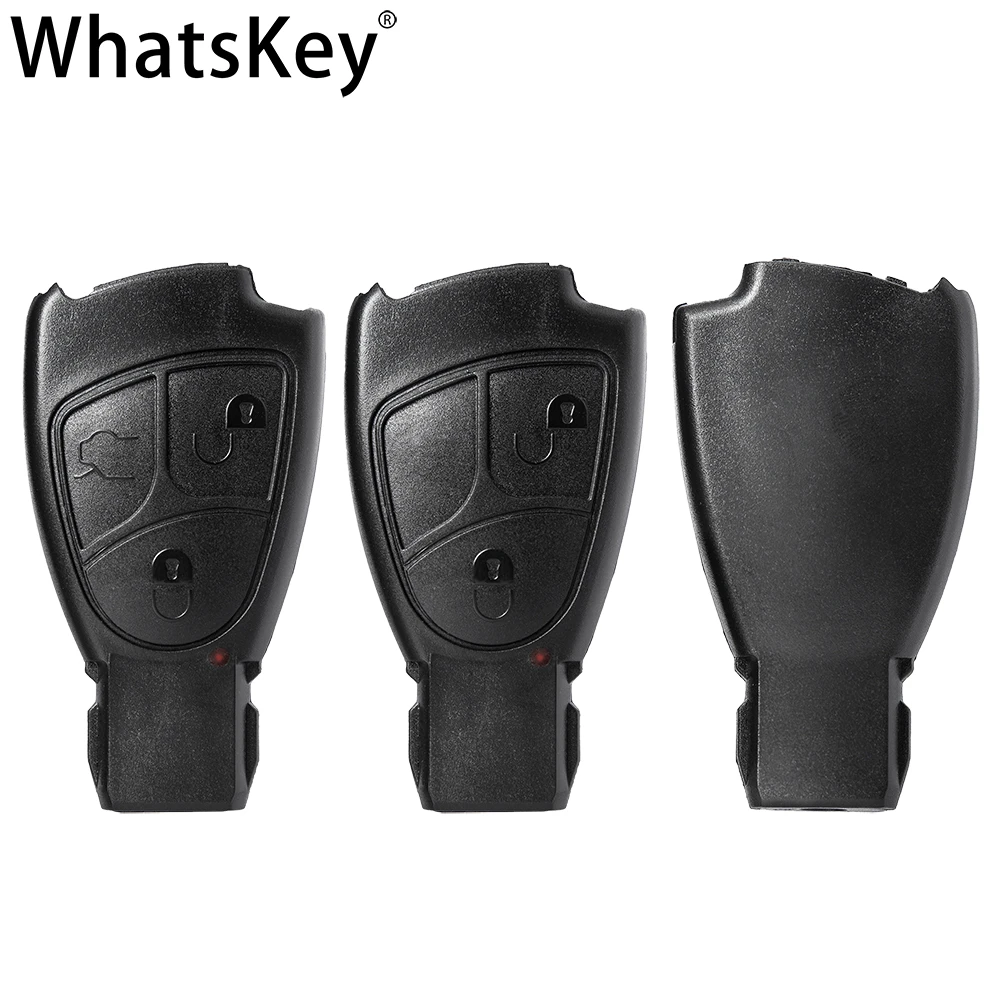 3 Button Remote Smart Key Shell fob Case Cover Replacement For Mercedes ...