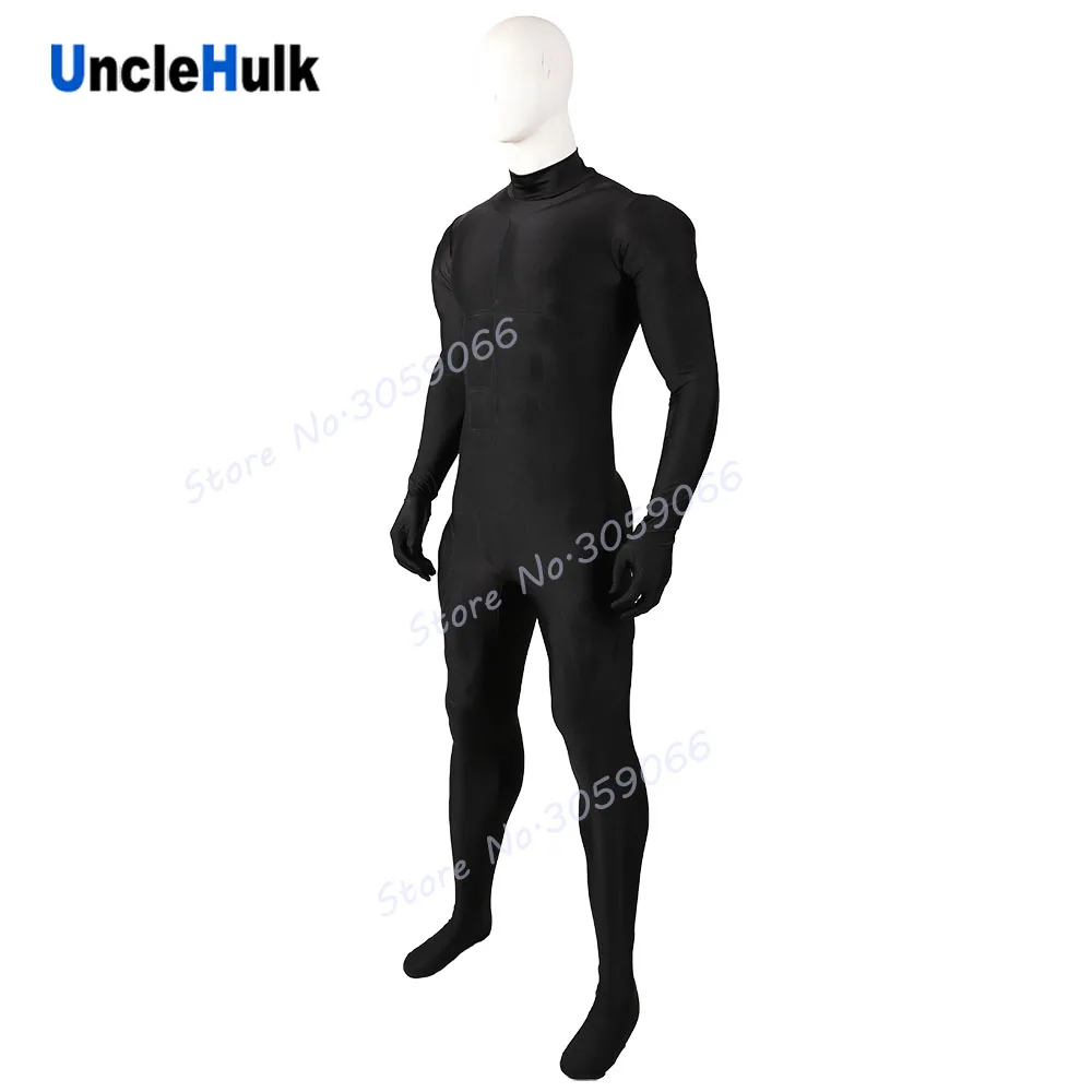 Slight-Muscle-Suit-Silk-Floss-Muscle-Shape-Black-Bodysuit-Model-A2 ...