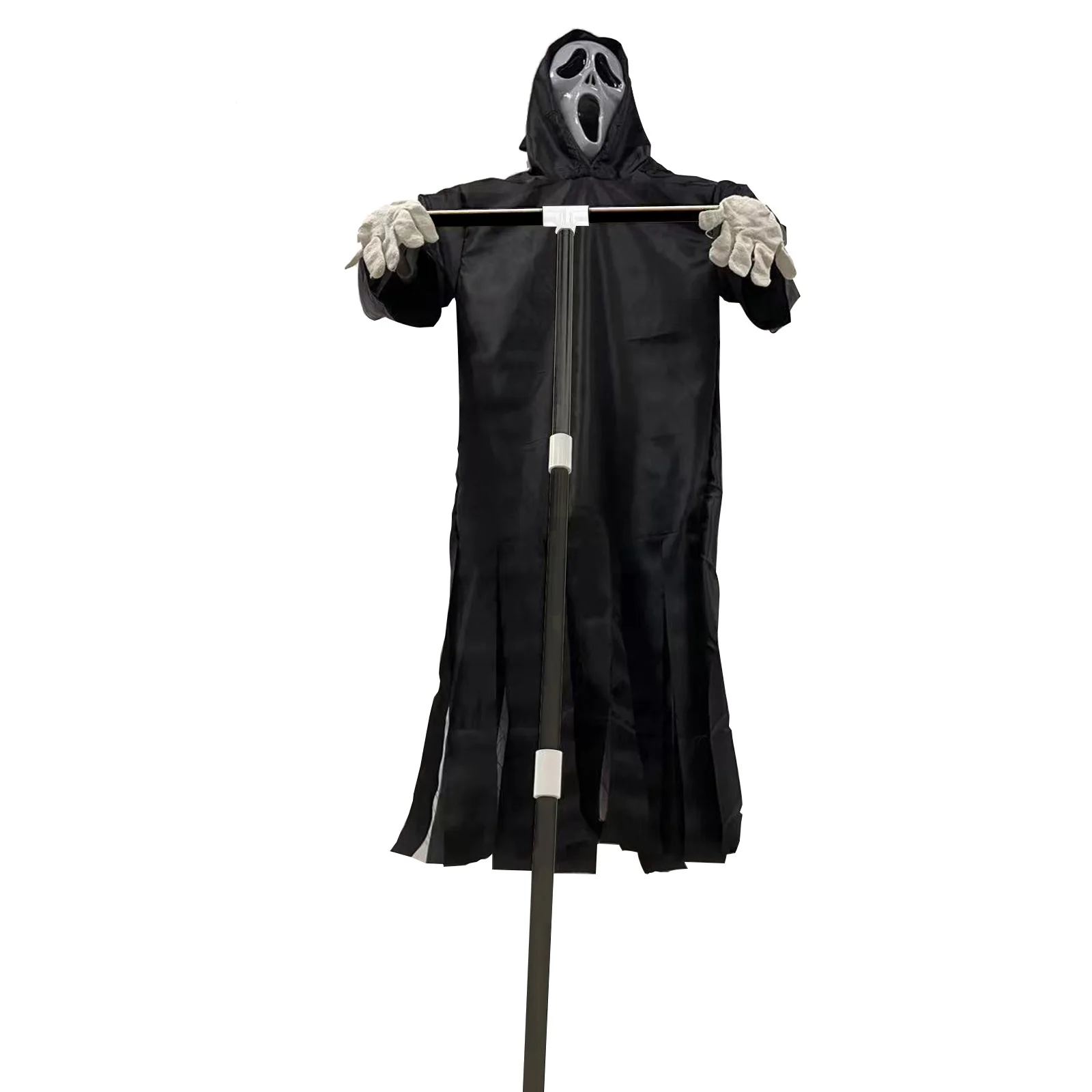 Ghostface Scarecrow Halloween Scary Hanging Ghostface Scarecrow Decor ...