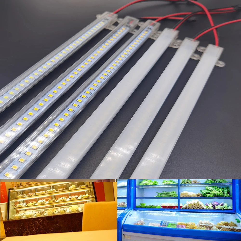 5pcs 10pcs LED Bar Light AC220V High Brightness 8W 50cm 30cm 72LEDs ...