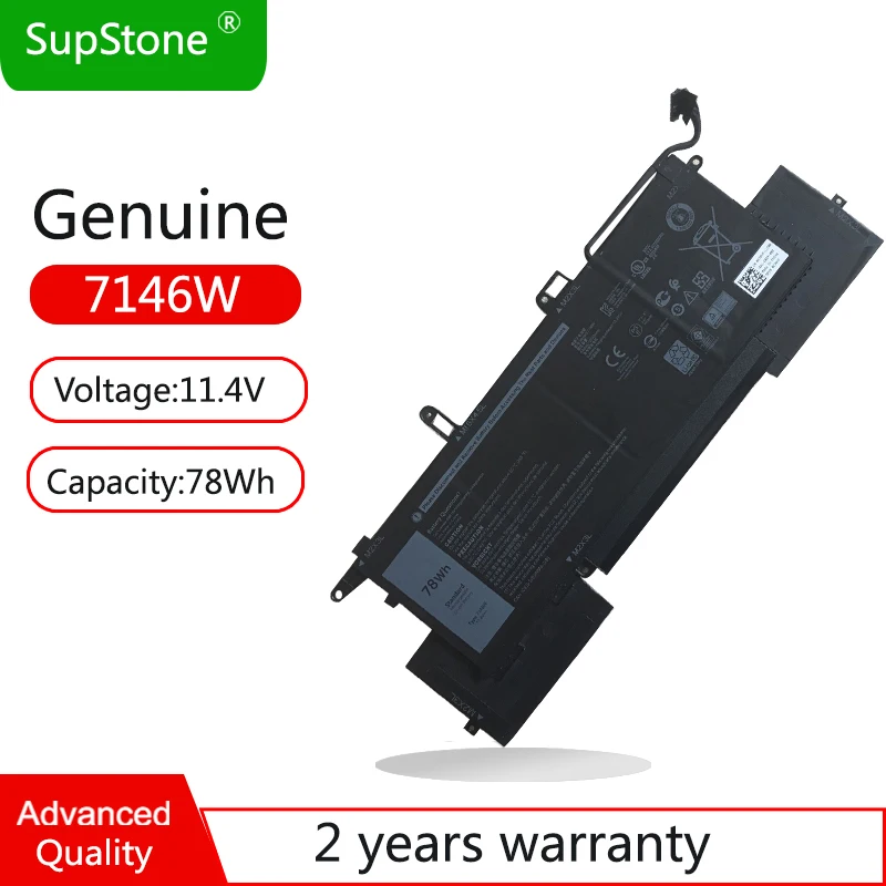 SupStone Genuine Original 7146W NF2MW Laptop Battery For Dell Latitude ...