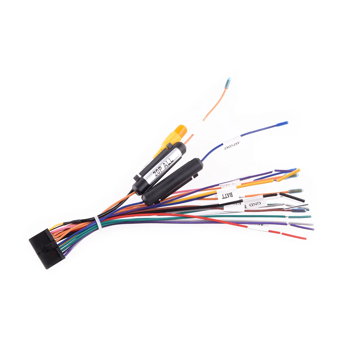 [aipai]Universal 20 Pins Wiring Harness Connector Adapter for 1 or 2 ...
