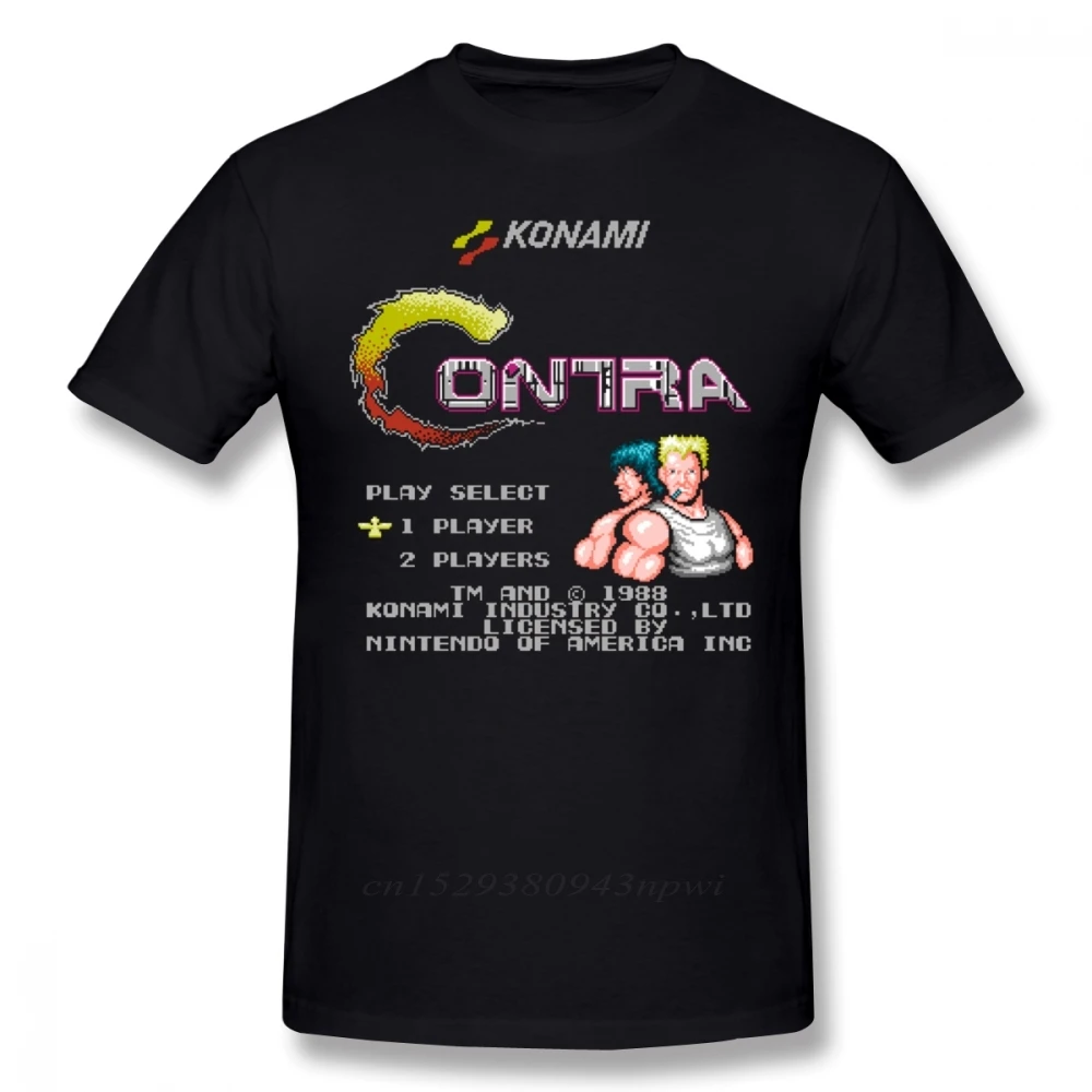 Contra-T-Shirt-Contra-T-Shirt-Short-Sleeve-Classic-Tee-Shirt-Funny ...