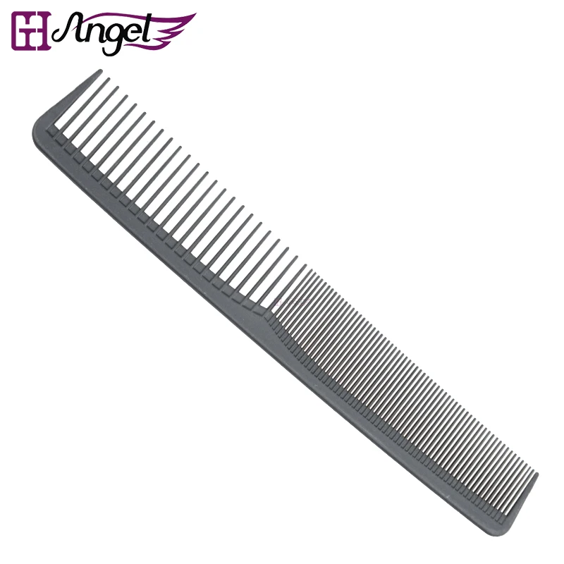 1pc 2 IN 1 pro Carbon Fiber Hairdressing Black Salon Combs For ...