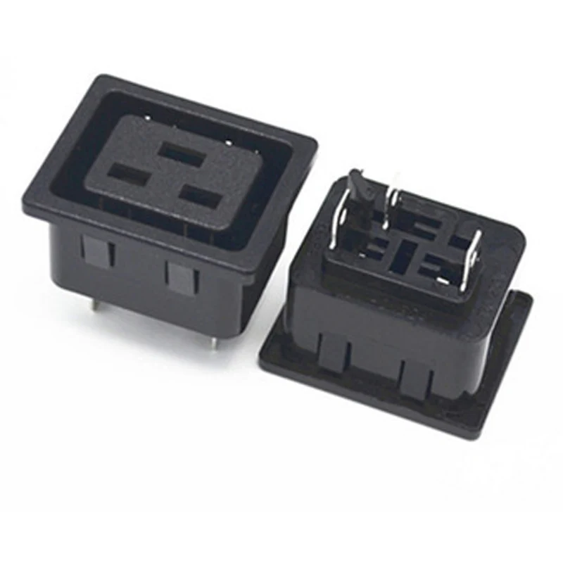 Generic Black 16a C20 C19 Pdu Ups Power Receptacle Outlet Connector ...