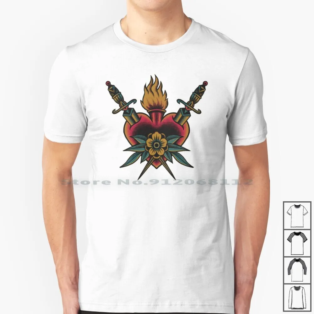 American Traditional Dagger Flash