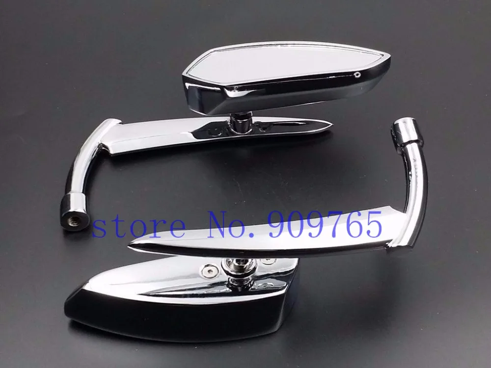 Universal Motorcycle Rearview Mirrors For Harley Yamaha Kawasaki Honda ...