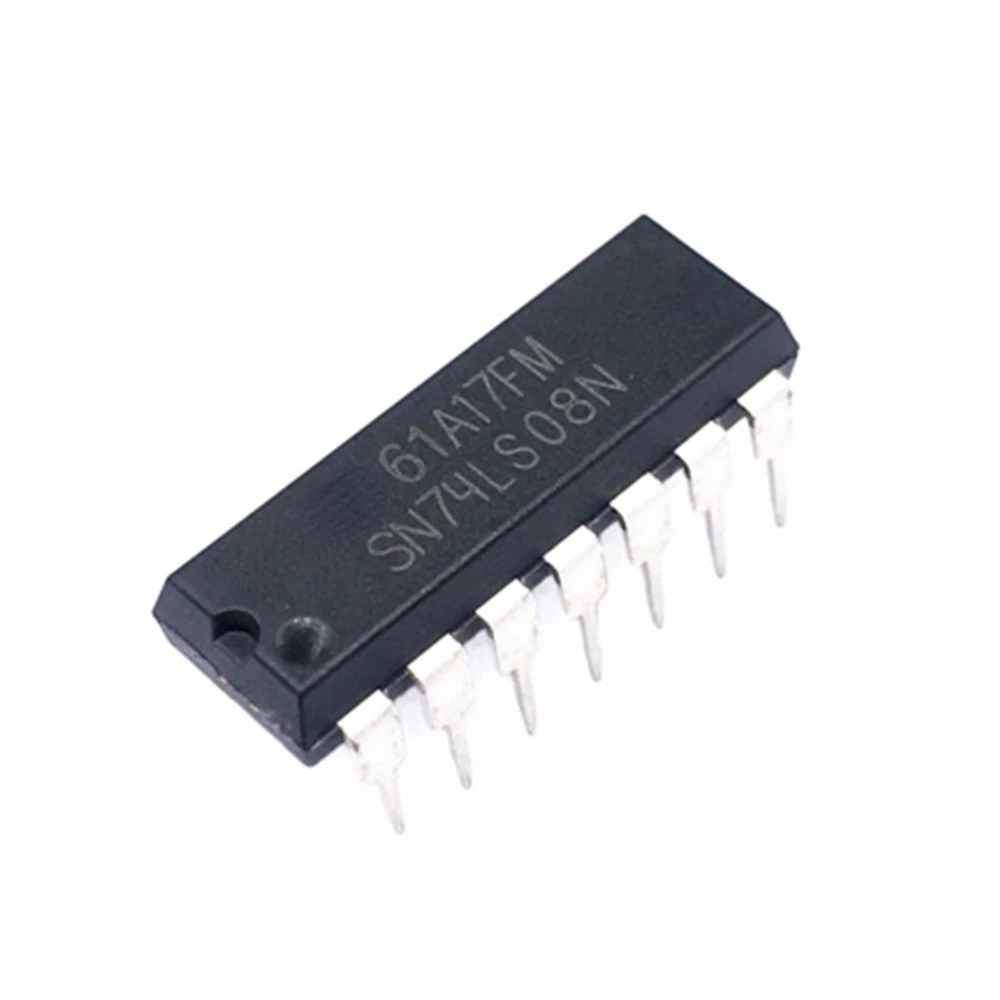 100 piezas SN74LS08N SN74LS08 DIP14 DIP HD74LS08P 74LS|Accesorios para ...