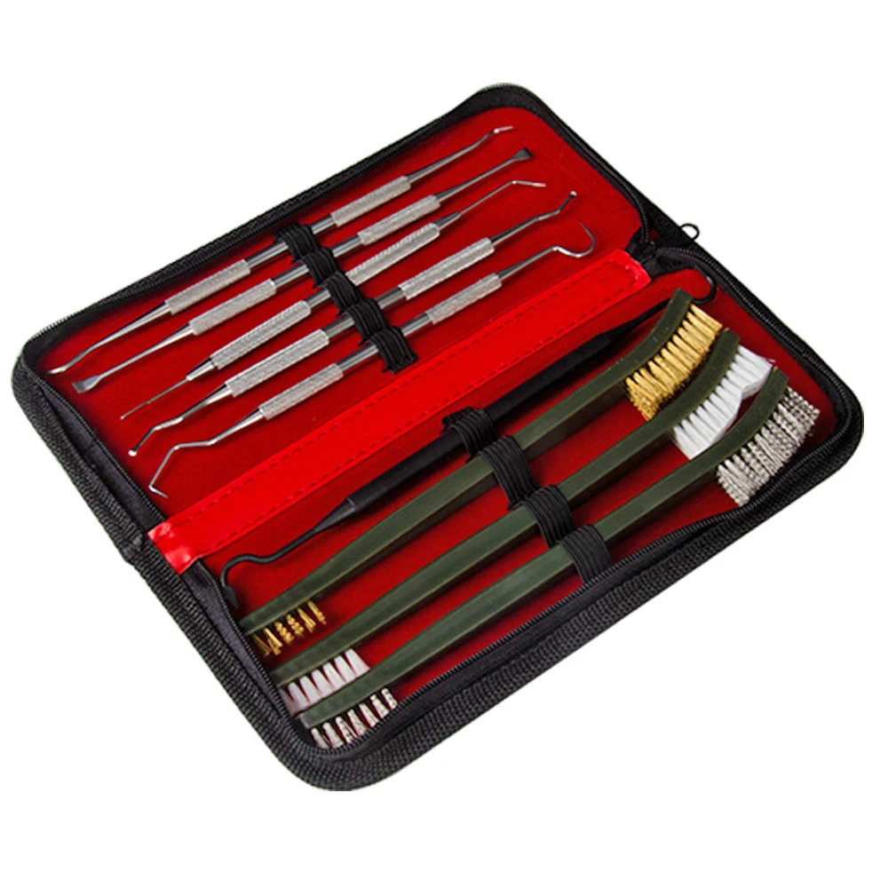 9pcs-Set-Gun-Gunsmith-Cleaning-Kit-Set-3-Brass-Stainless-Steel-Nylon ...