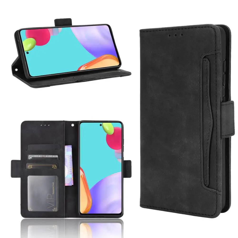 For-Samsung-Galaxy-A52s-5G-Case-Premium-Leather-Wallet-Leather-Flip ...