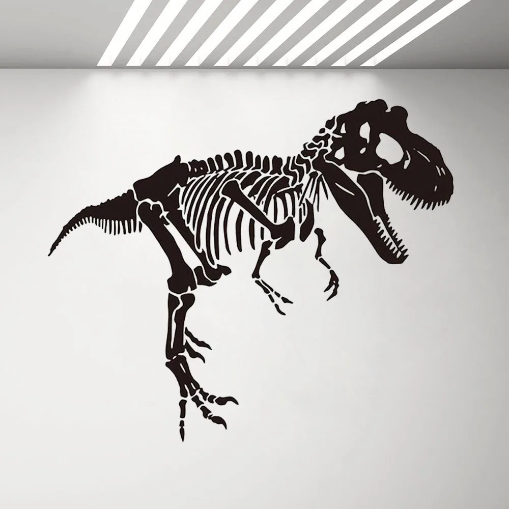 T Rex Skeleton Stencil