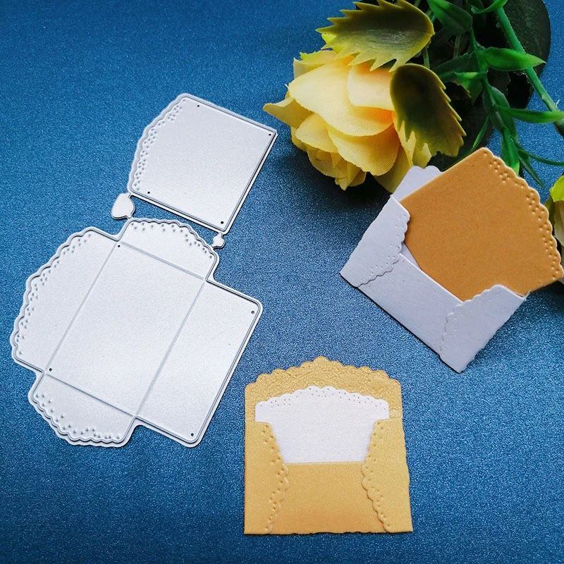 Metal Cutting Dies Mini envelope card slot for DIY Scrapbooking Paper ...