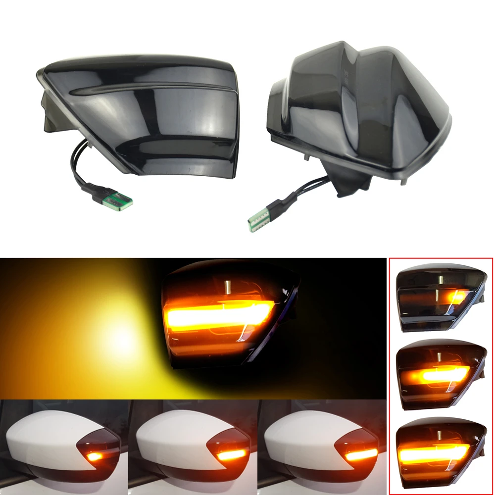 Luz de señal de giro dinámica LED para Ford s max 2007 2014 c max 2011 ...