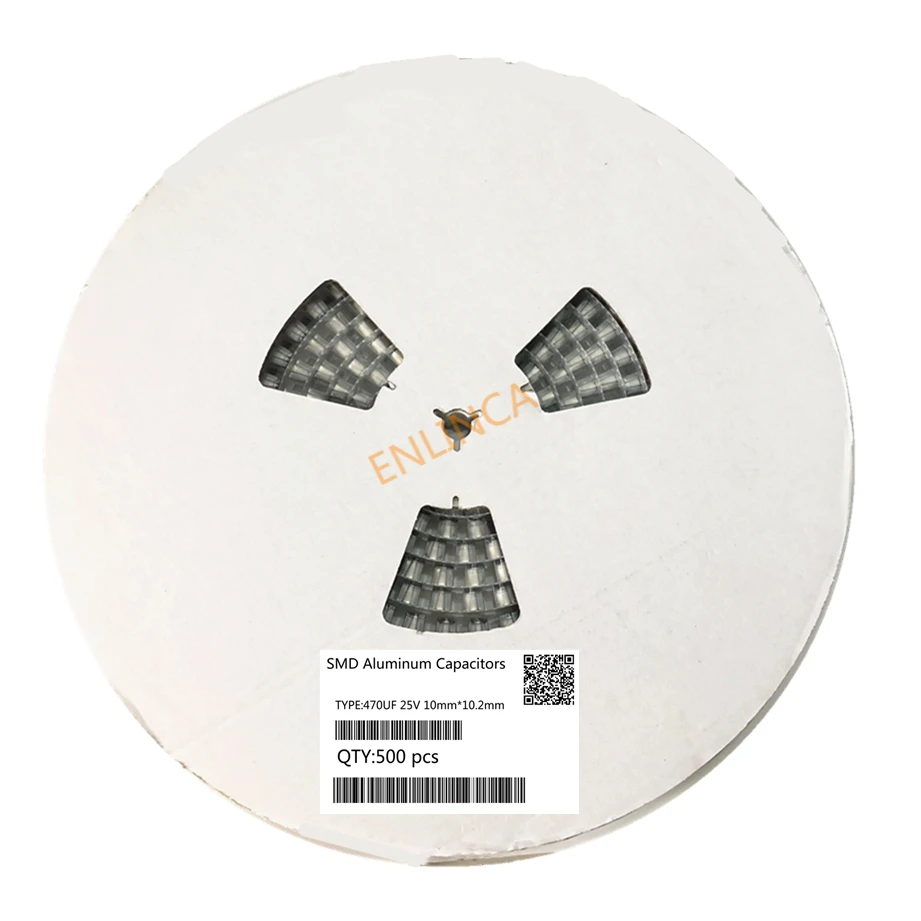 Original 500pcs 470uf 25v 10mm*10.2mm Smd Aluminum Electrolytic ...