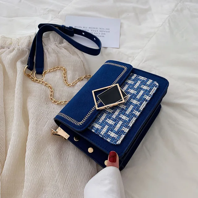 Scrub Leather Weave Crossbody Bags For Women | Muduh Collection