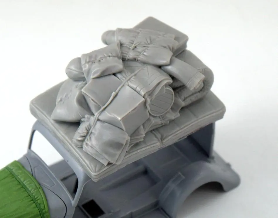 1/35 Resin Figure Model Kit Unassambled Unpainted B152(NO CAR ...