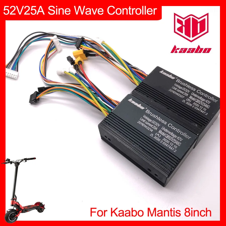 Mantis-8-52V25A-Sine-Wave-Controller-Front-and-Rear-Board-A-B-Kaabo ...