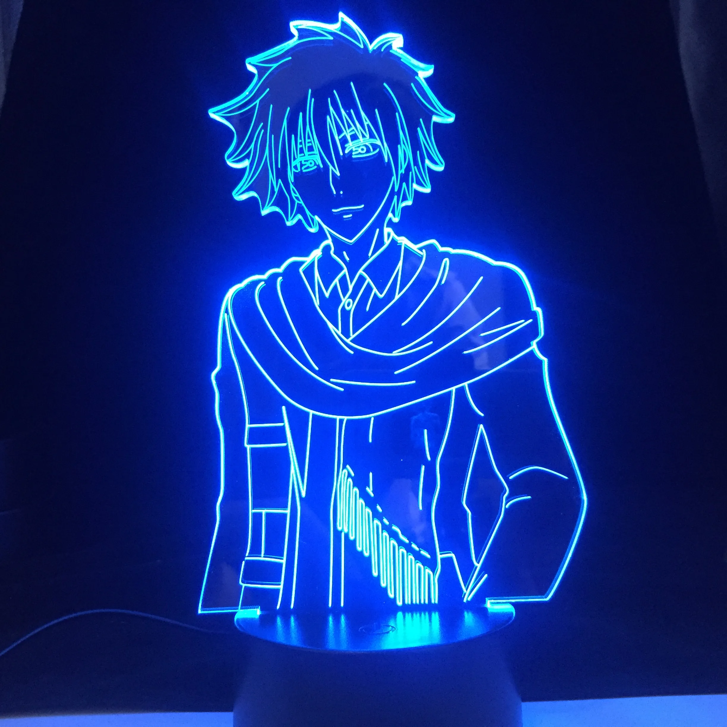 Night Lights Home & Living Lamp led anime young protagonist of the ...