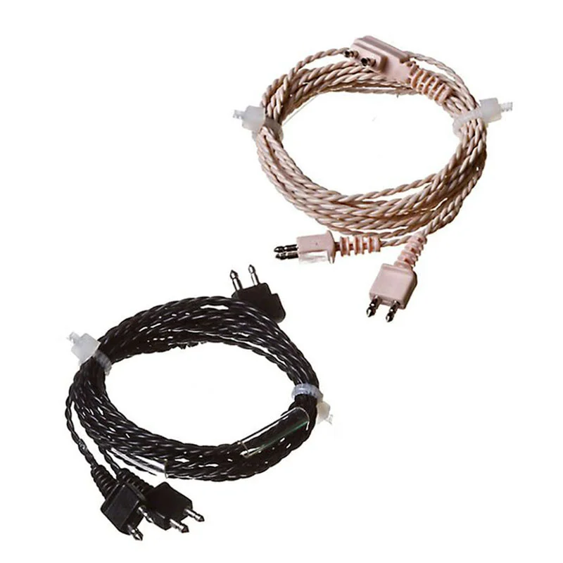 2pin Binaural Hearing Aid Cable Cord Pocket Body AIDS Cable Wire ...