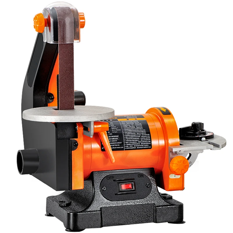 Woodworking Multi-function 1x5 Abrasive Disc Sanding Belt Machine ...