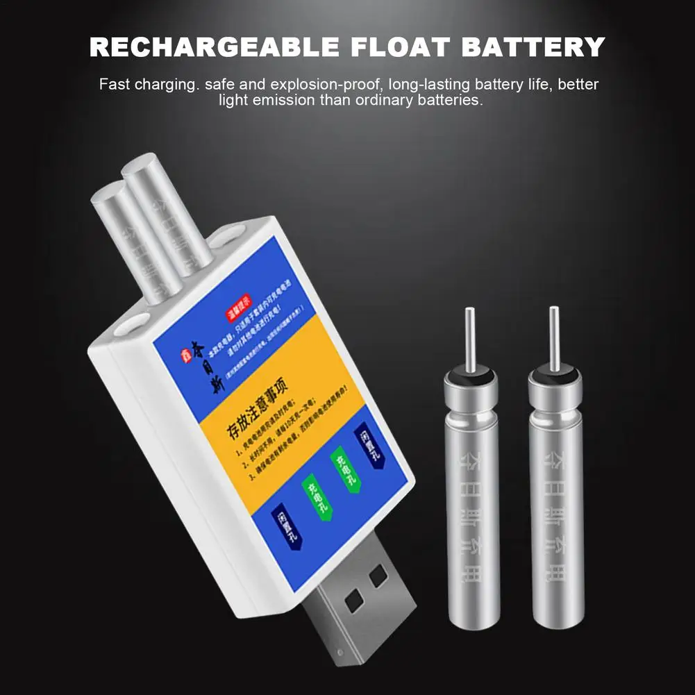 Float-Rechargeable-Battery-CR425-USB-Charger-Charge-Accessories ...