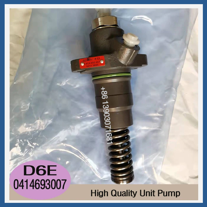 EC210 EC240 Excavator D6E Diesel Fuel Injection Unit Pump For Excavator ...