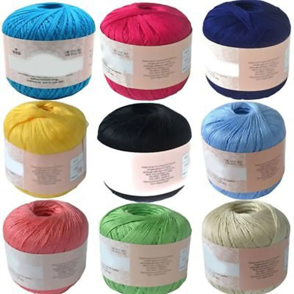 1-Pcs-DIY-Mercerized-Cotton-Cord-Thread-Yarn-for-Embroidery-Crochet ...