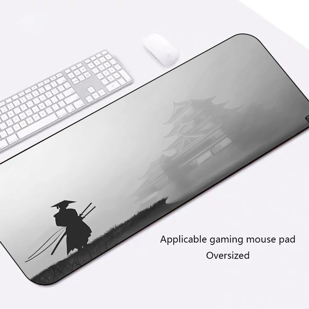 Gaming Mouse Pad Japan Samurai | Computer Mousepad Japanese - Gaming ...
