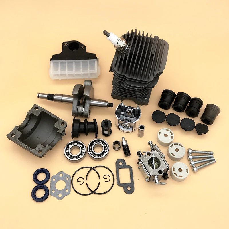 Kit Motor Stihl 023 Ms250 Cilindro 42.5mm Pistón Cigüeñal Kit De Pistón ...