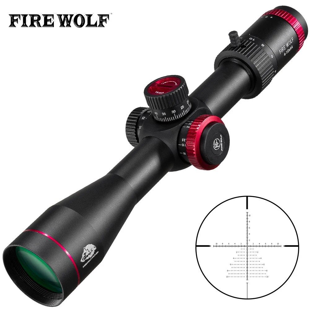 Fire Wolf Qz 4-16x44 Ffp Hunting Scope First Focal Plane Riflescopes ...