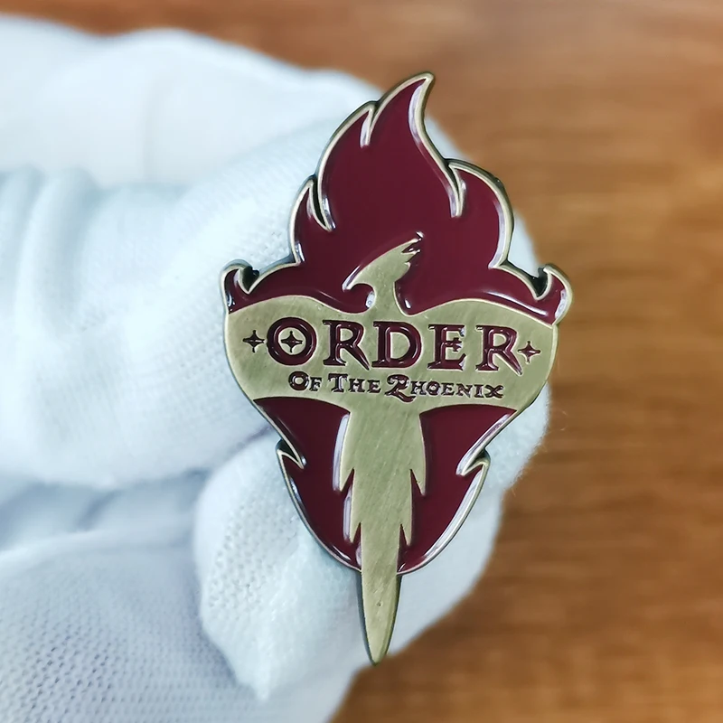 Order-of-The-Phoenix-Symbol-Brooch-Wizarding-world-of-Potter-Enamel-Pin ...