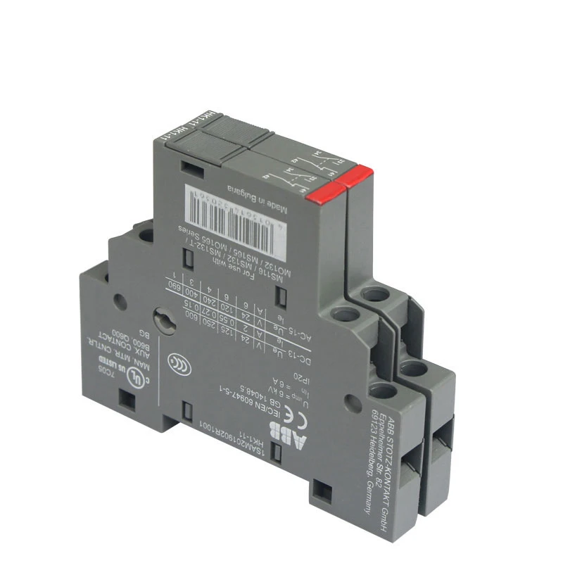 Generic Abb Motor Protector Motor Circuit Breaker Switch Ms116annex Auxiliary Contact Hk1-11side ...