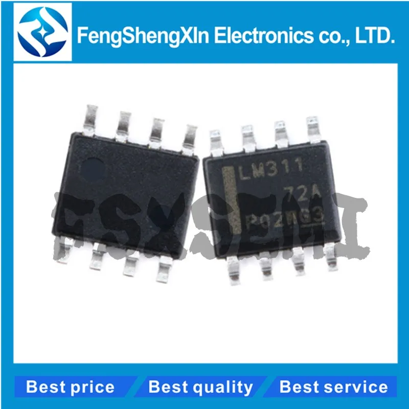 10pcs/lot New LM311 SOP 8 LM311DR LM311MX Analog Comparator ic|100 pcs ...