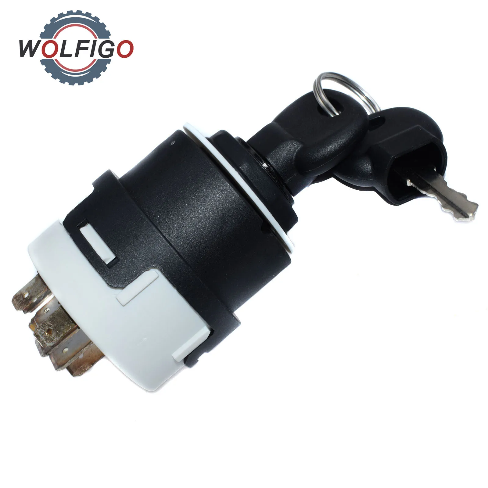 WOLFIGO Ignition Switch With 2 keys 701/80184 50988 85804674 For JCB ...
