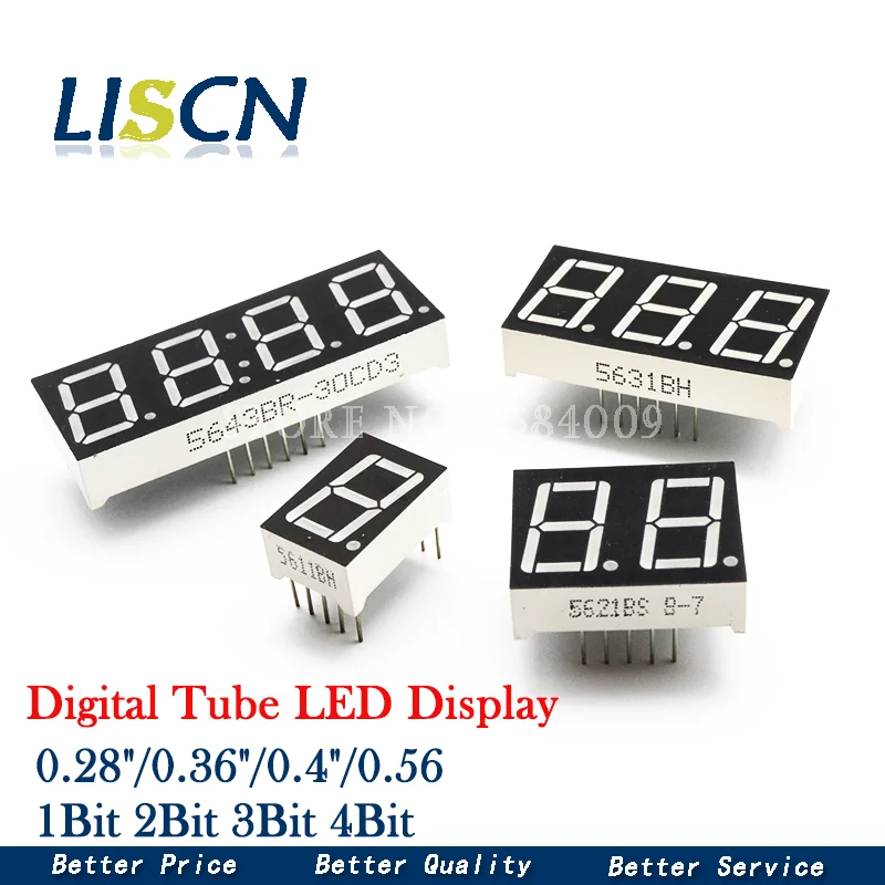 5Pcs-0-28-Inch-Digital-Tube-LED-Display-1Bit-2Bit-3Bit-4Bit-Display ...