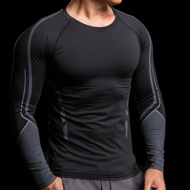 Compression Athletic Men's Sports & Fitness T Shirt - Men's Fitness ...