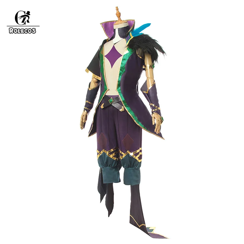 ROLECOS Game LOL Cosplay Star Guardian Rakan Cosplay Costume Rakan PU ...