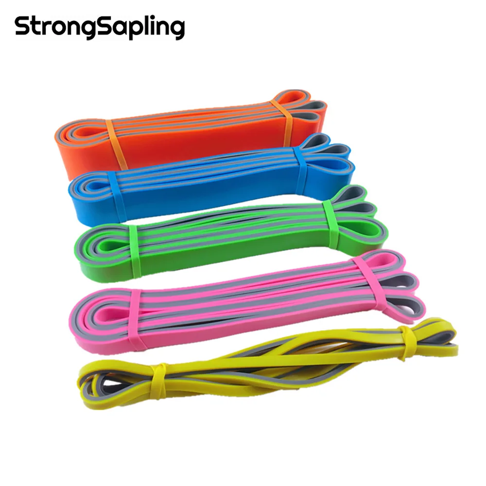 New-Double-Layer-Resistance-Band-2080mm-Exercise-Elastic-Bands-Rubber ...