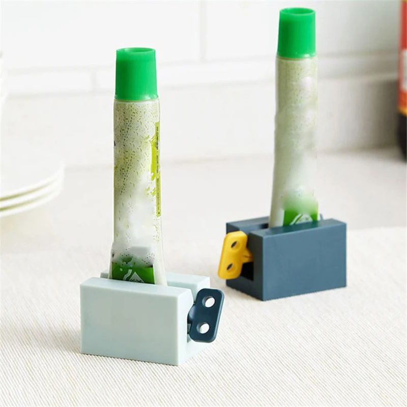Bathroom Toothpaste Squeezer Dispenser Cream Tube Squeezing Dispenser ...