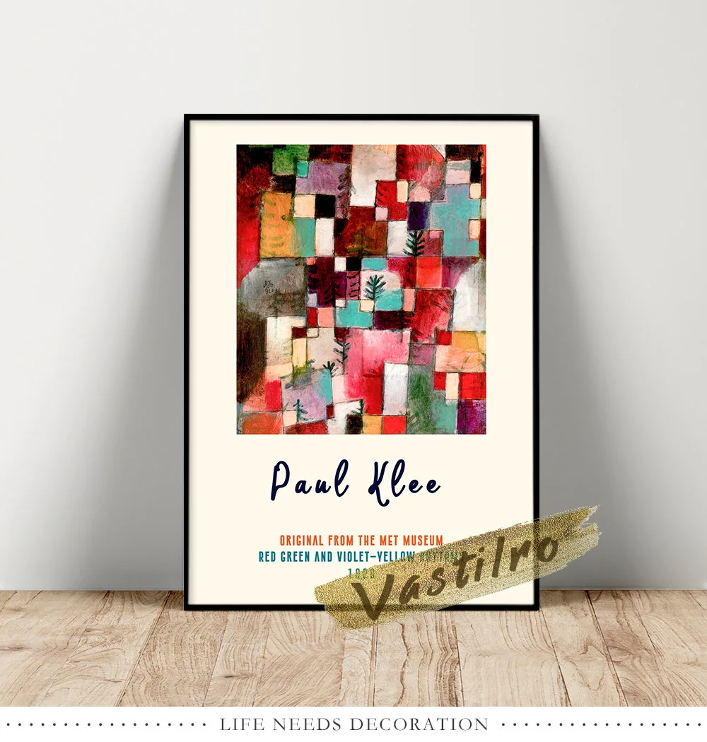Photography Art & Collectibles Vintage Paul klee french exhibition ...