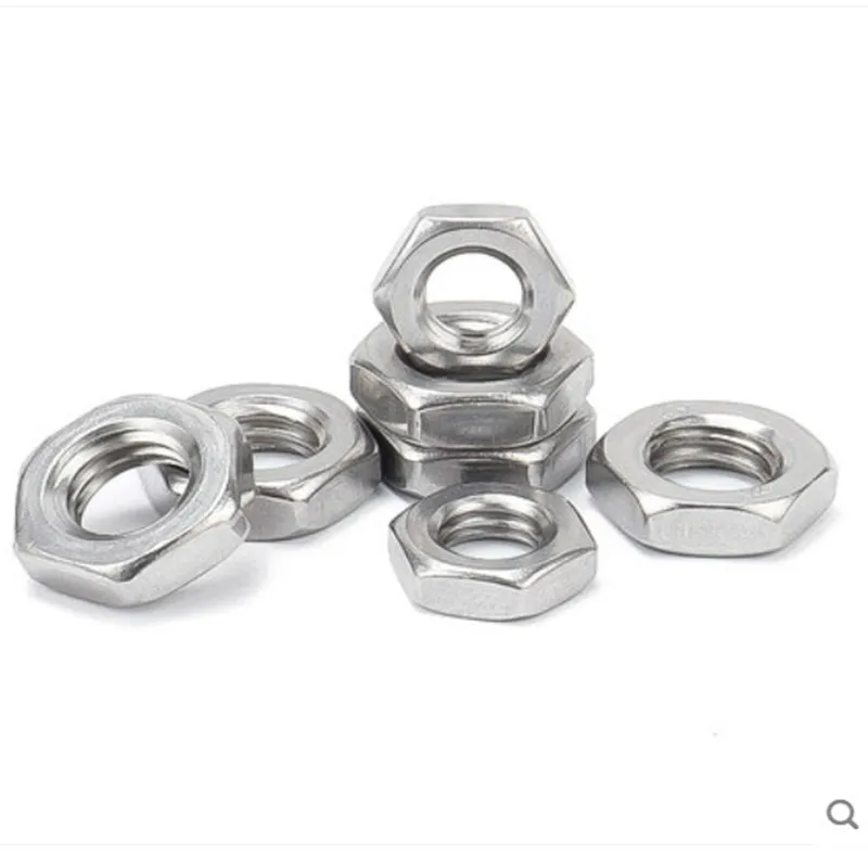 Nuts Stainless Steel M6 | Nuts Stainless M8 | Jam Nut M14 | Jam Nut M10 ...