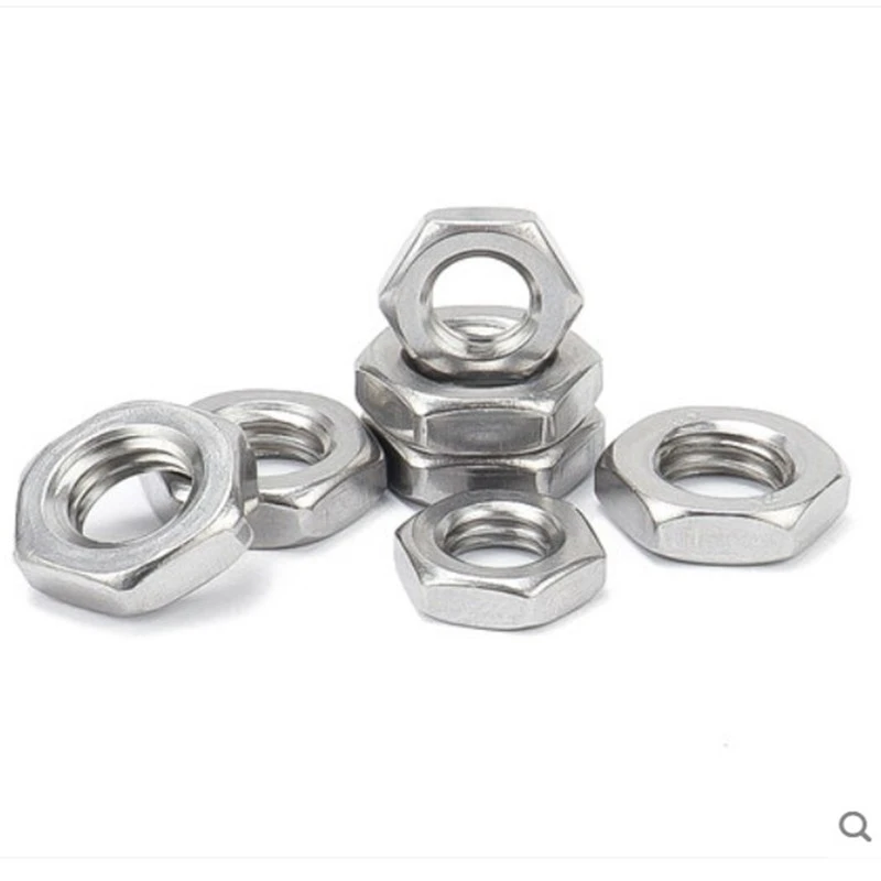 Nuts Stainless Steel M6 | Nuts Stainless M8 | Jam Nut M14 | Jam Nut M10 ...