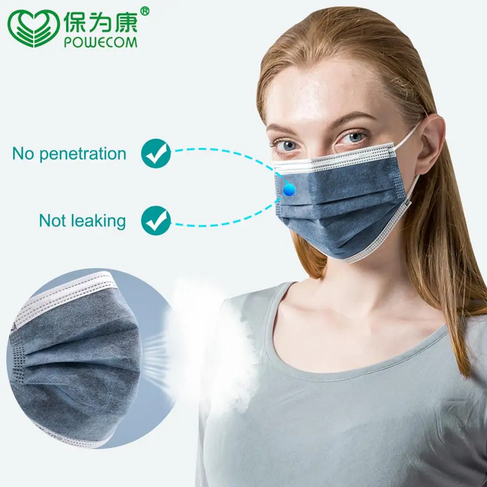 POWECOM-Activated-Carbon-Mask-Protective-Masks-For-Daily-Life-Dust ...