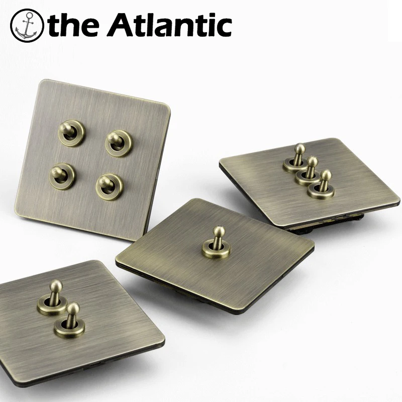 Vintage-Toggle-Light-Switch-Retro-Wall-Power-Socket-Outlet-Lamp-Light ...