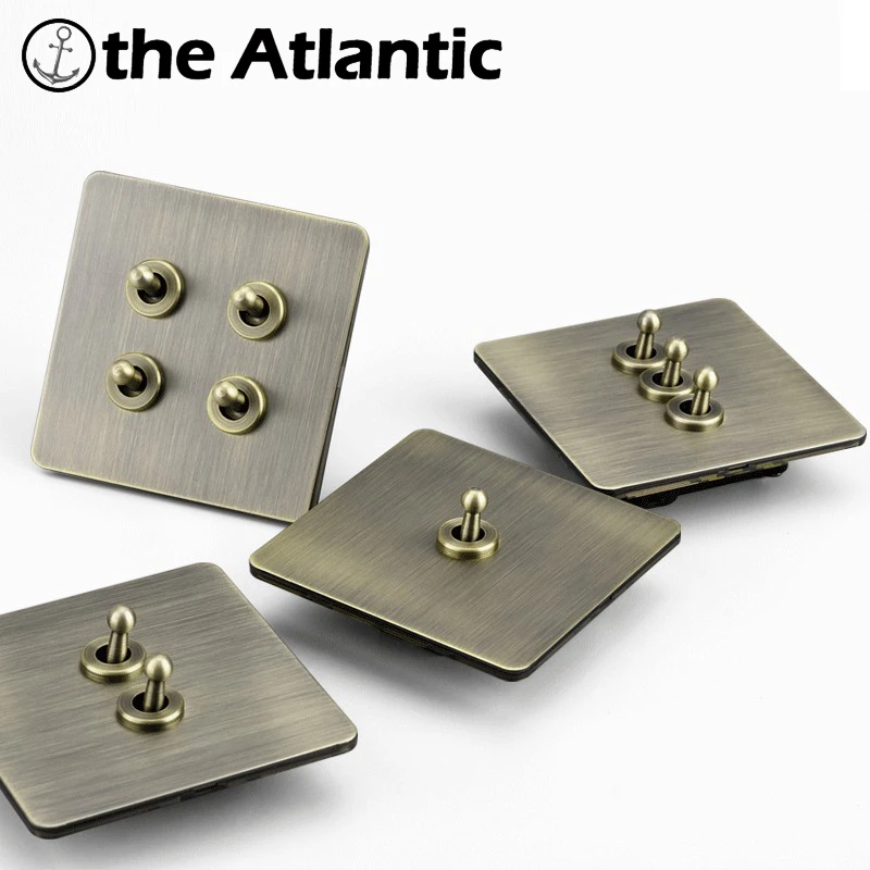 Vintage Toggle Light Switch Retro Wall Power Socket Outlet Lamp Light ...