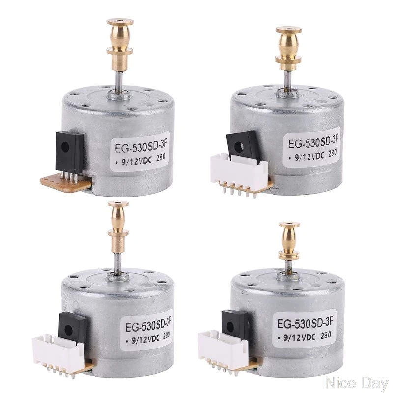 Vinyl Record Player Motor Eg530sd-3f Dc5-12v 3-speed 33/45/78 Rpm ...